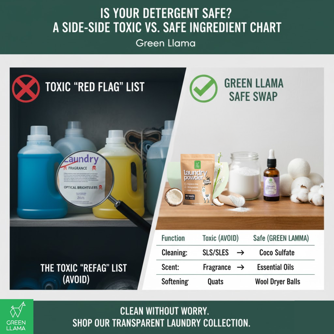 Is Your Detergent Safe? A Side‑by‑Side Toxic vs. Safe Ingredient Chart ...