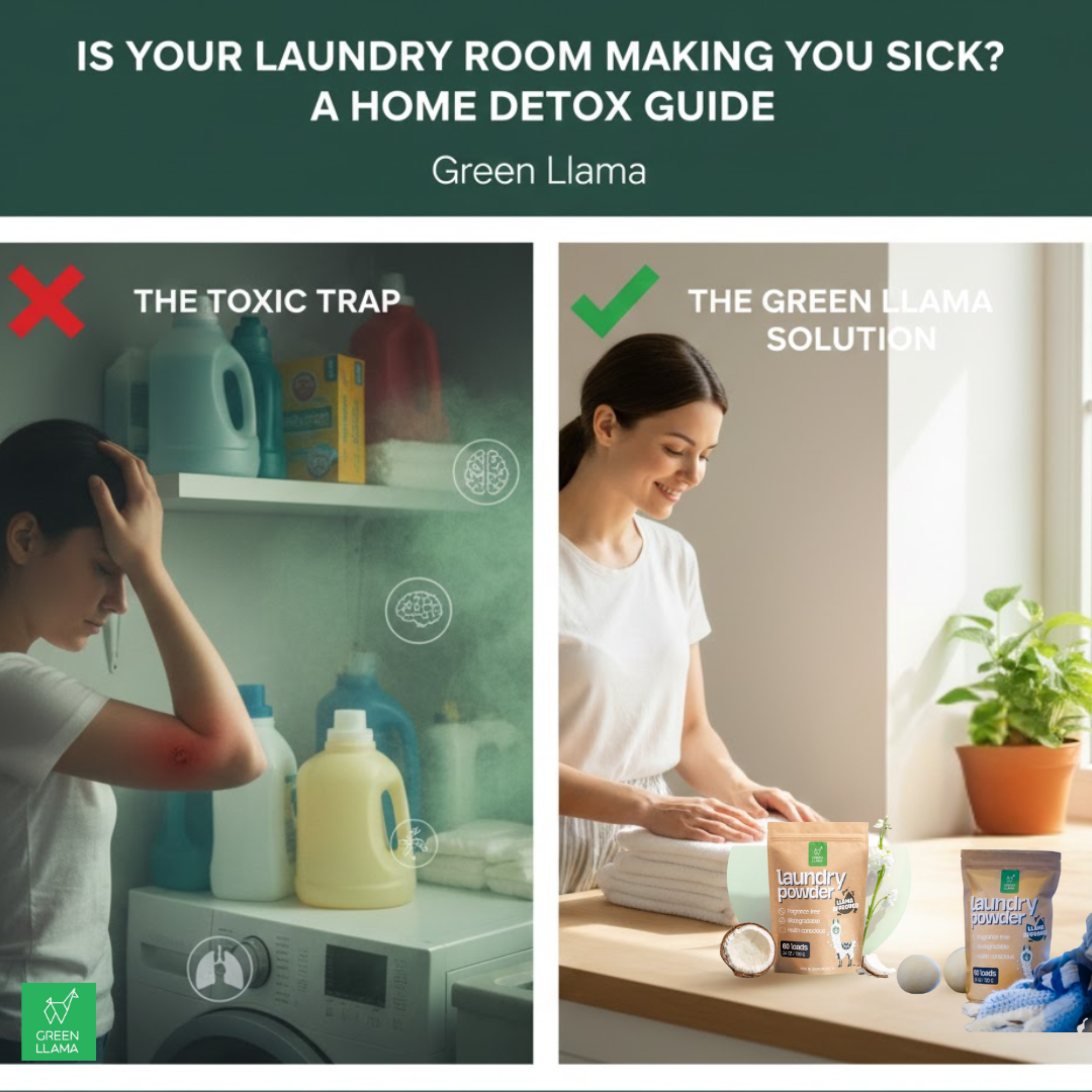 Is Your Laundry Room Making You Sick? A Home Detox Guide | Green Llama