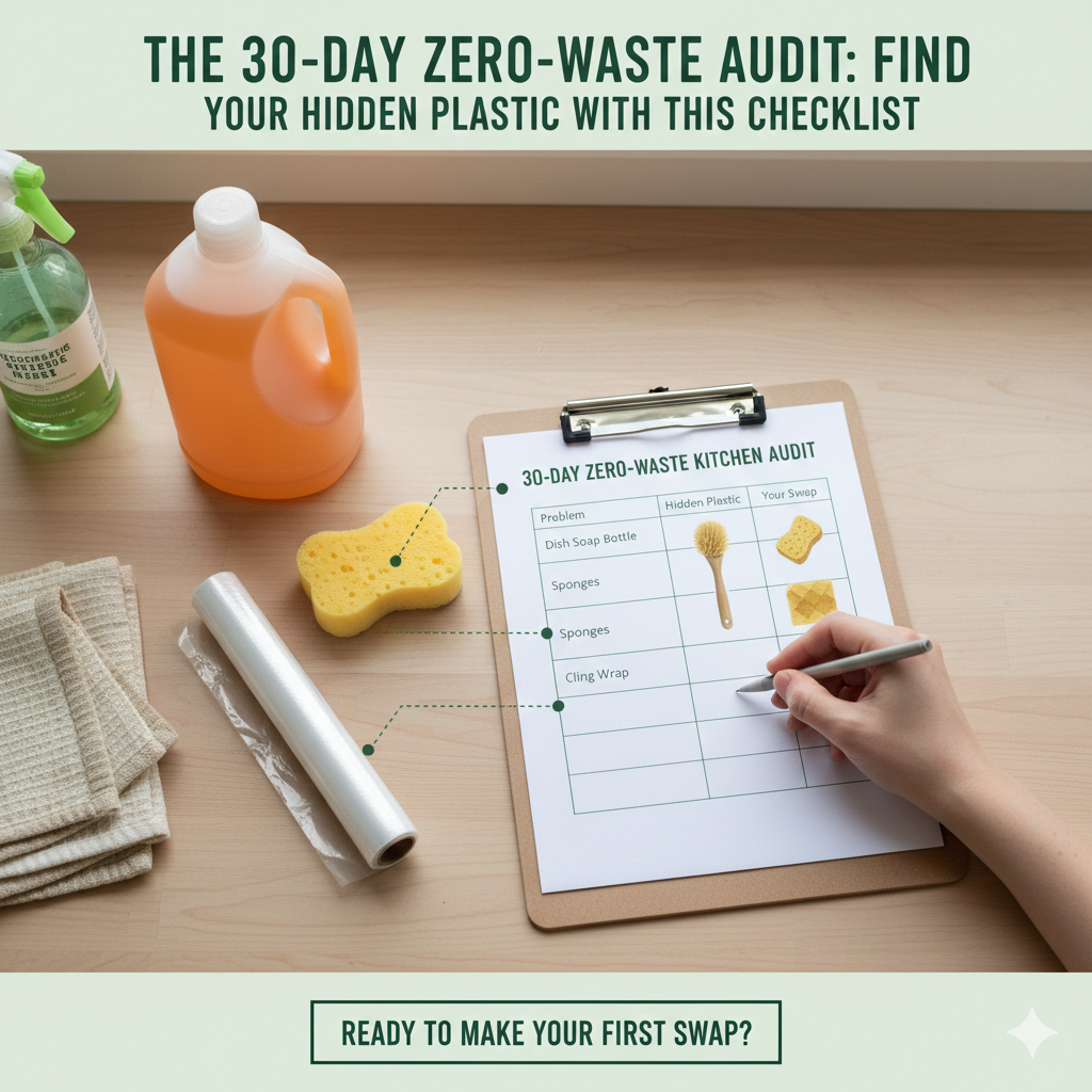 30-Day Zero-Waste Audit: Find Hidden Plastic & Make Easy Swaps – Green ...