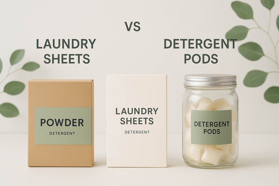The Laundry Showdown: Detergent Sheets vs. Pods vs. Powders – Green Llama