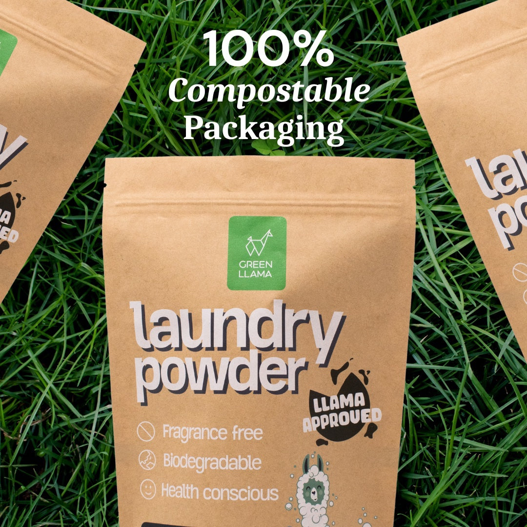 Green Llama | Fragrance-Free Laundry Detergent | Eco-Friendly | Natural