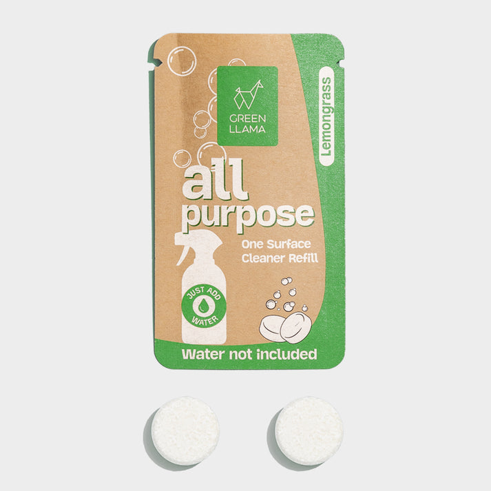 Green Llama All-Purpose Spary Cleaner Refill Tablets | Powerful | Eco ...