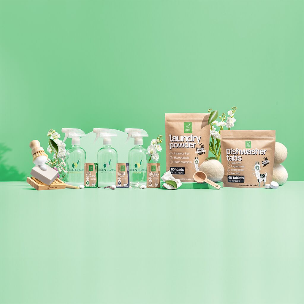Eco-Friendly Expert Home Cleaner Kit - by Green Llama: Zero-Waste Home